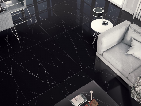 Marble Look Porcelain Tile - Marble Effect Wall & Floor Tiles