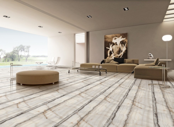 Marble Look Porcelain Tile - Marble Effect Wall & Floor Tiles
