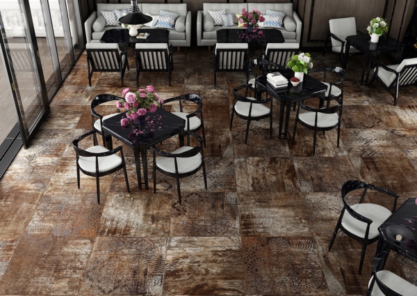 Gres effetto metallo