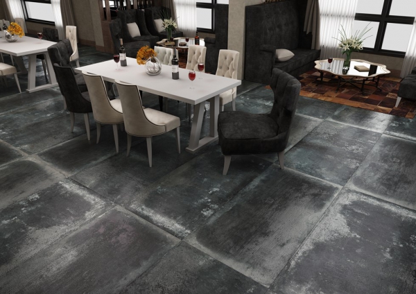 Gres effetto metallo