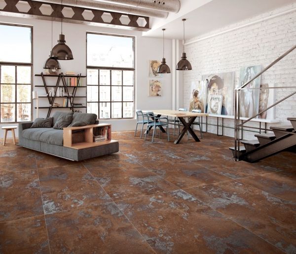 Gres effetto metallo